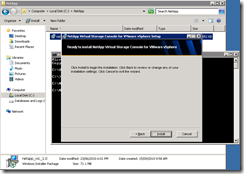 Terence Luk: NetApp Virtual Storage Console for VMware vSphere Setup ...